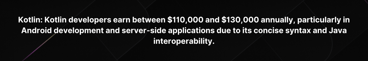 Top 10 Highest Paying Programming Languages in 2024